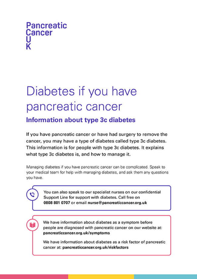 Managing diabetes if you have pancreatic cancer - Pancreatic Cancer UK