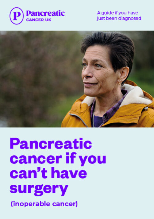 If you can’t have surgery (inoperable cancer) - Pancreatic Cancer UK