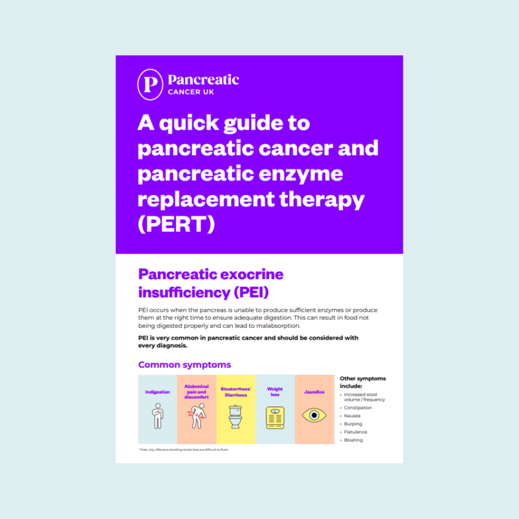 PERT Hub - Pancreatic Cancer UK